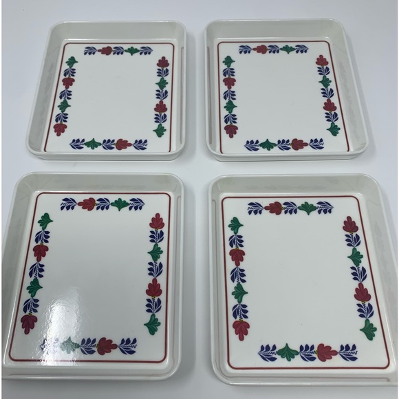 Design Imports Ltd | Dining | 4 Vintage Design Imports Italy Floral ...